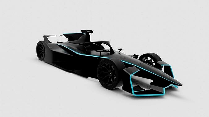 Formula E Gen2 EVO 3d model