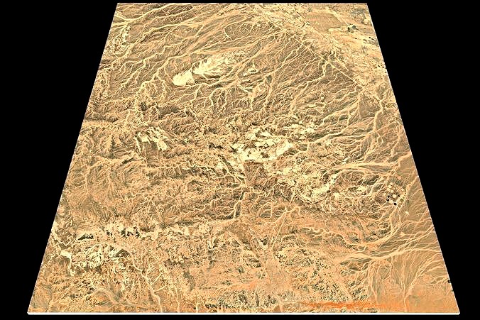 NEOM city topography Saudi Arabia - tile n30 e37 3d model