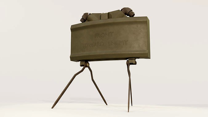 M18A1 Claymore Mine 3d model