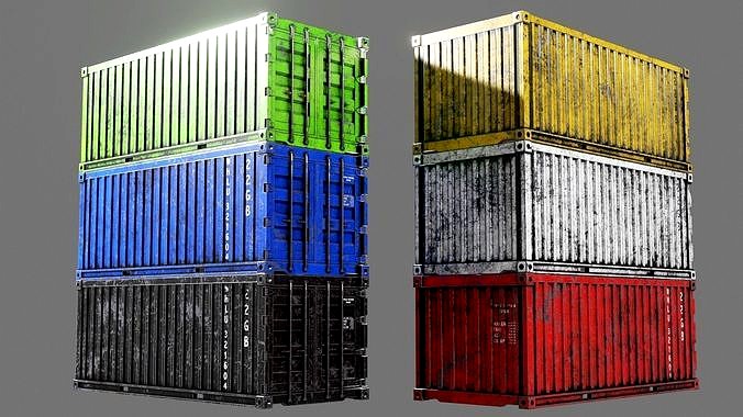 Dirt Container 3d model