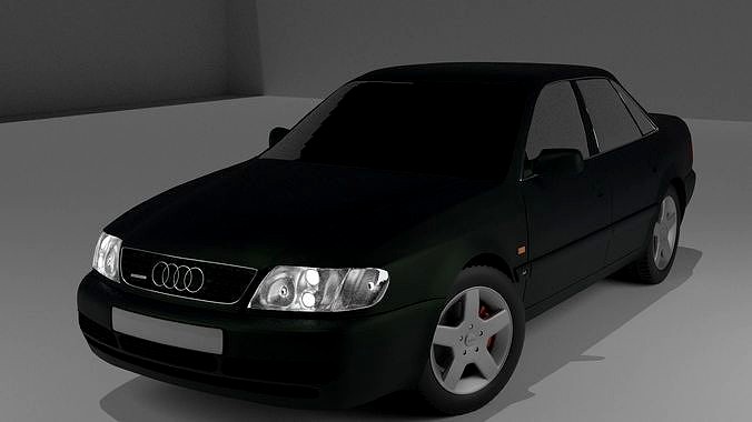 Audi A6 C4 tdi quattro 1994-97 3d model