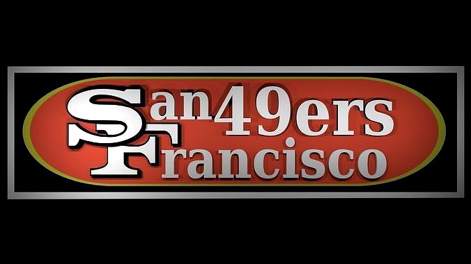 49ers San Francisco banner 3d model