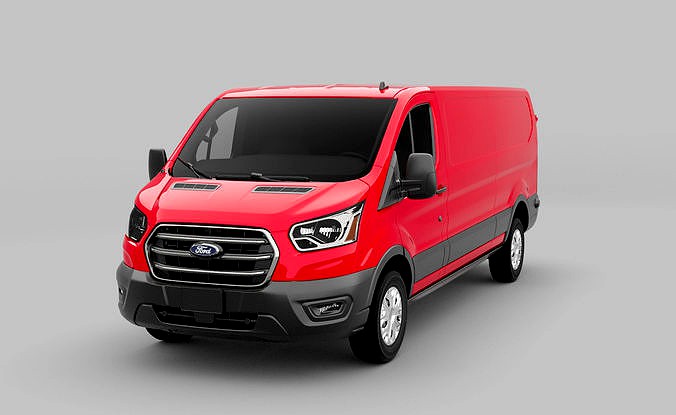Ford transit 350 2022 3d model