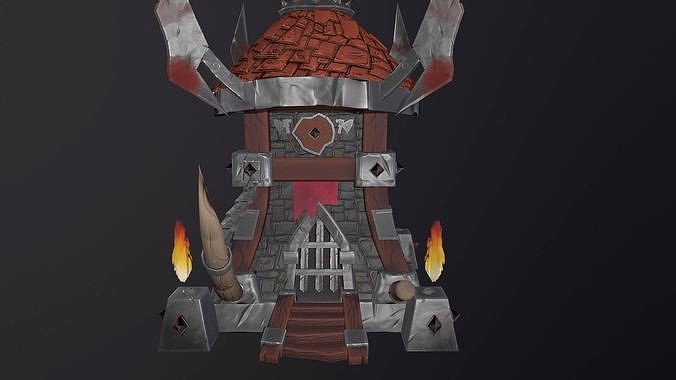 ORC TOWER 3d model