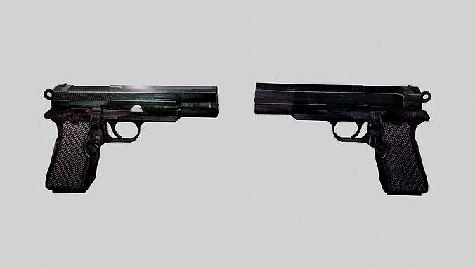 Pistol RV 3D models