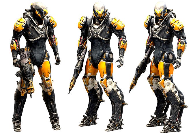 Ranger Javelin - Anthem 3d model