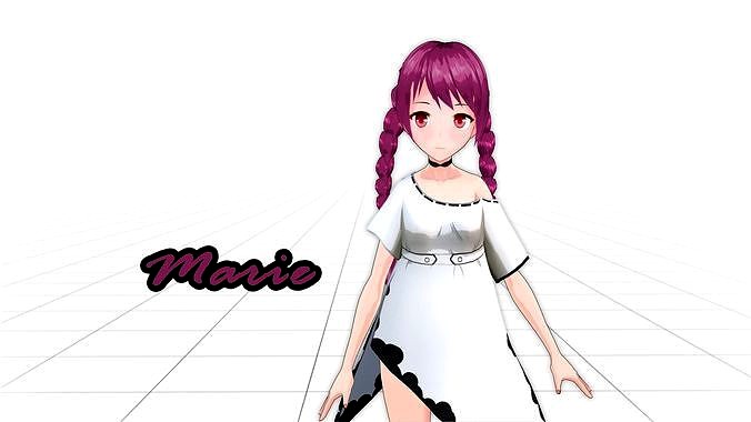 Marie 3d Model - Original