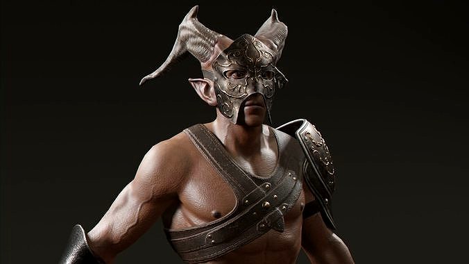 Satyr Armored 3d model