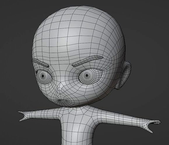 Chibi 3d - base model