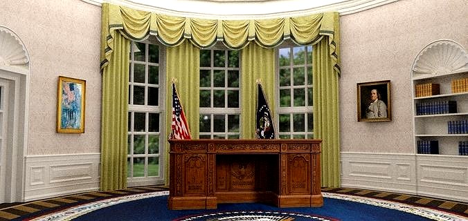 Oval Office 3d model
