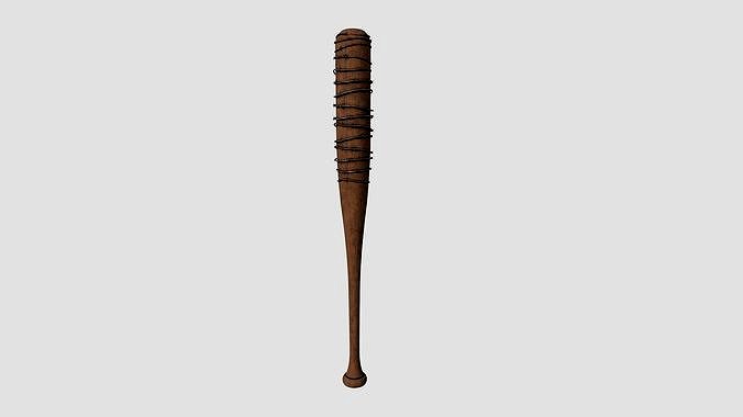 Baseball Bat Weapon 01 - Lucille - Character Weaponry 3d model