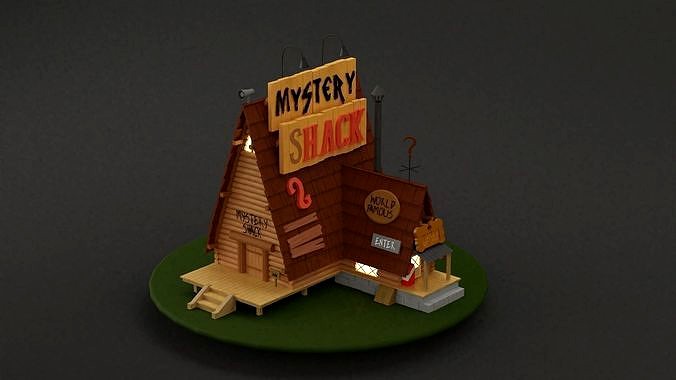 Mystery Shack 3D Model
