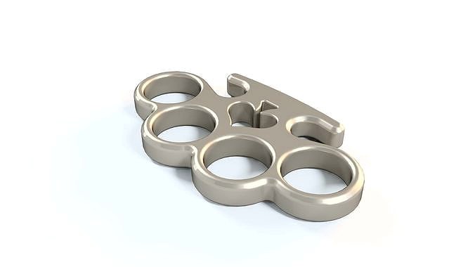 Knuckle Duster Model 01 3d