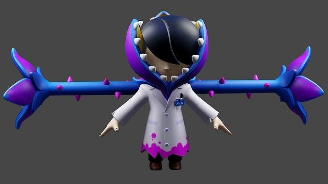 dr edgar 3d model