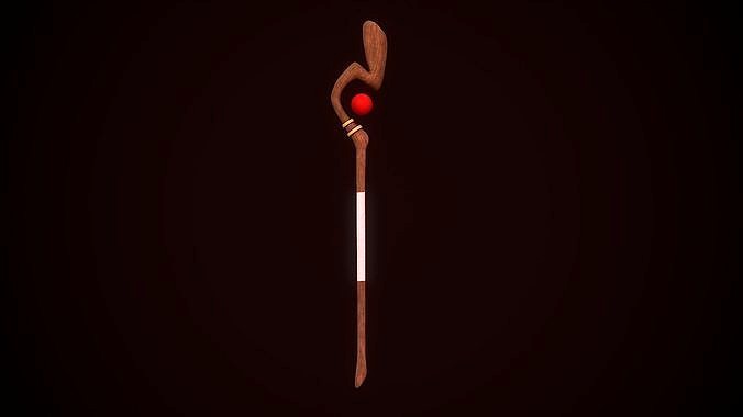 Megumin Staff 3d model