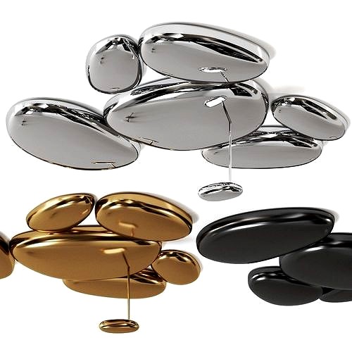 SKYDRO ceiling lamp by Artemide 3d model