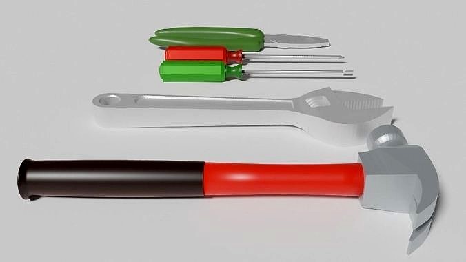 Blender Tool Model Pack 3d