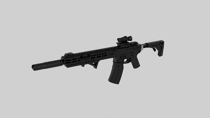 M13 Rifle 3d model
