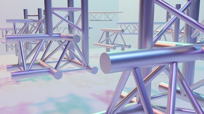 Prolyte - Triangle Corners 3d model