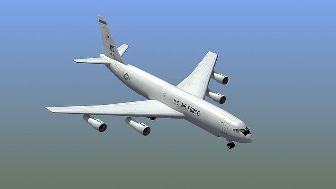 E-8 Joint STARS 3d model