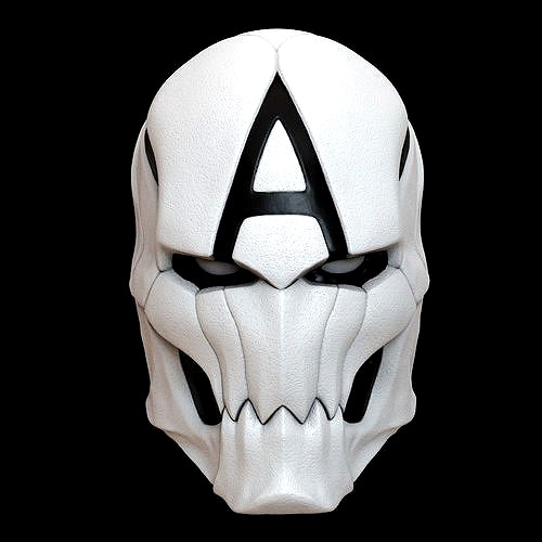Poison Captain America Mask | 3D model