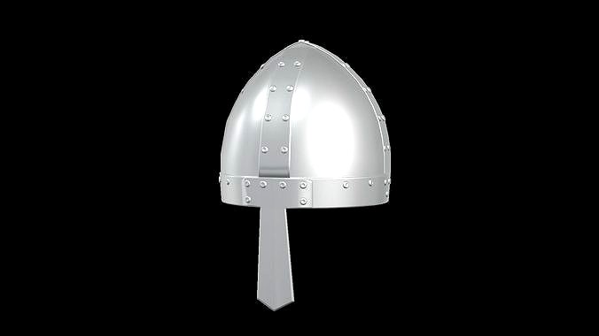 Medieval Norman Helm 3d model
