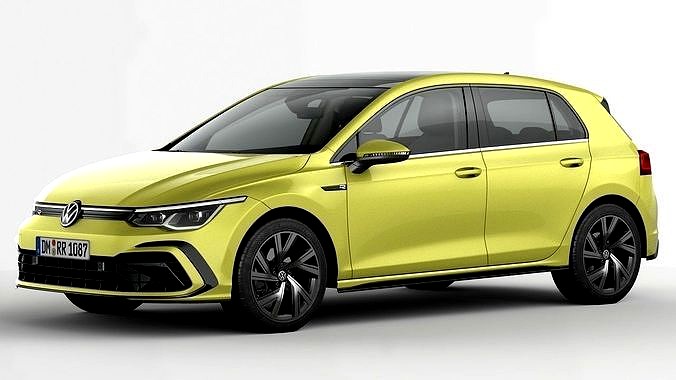 Volkswagen Golf R-Line 2020 3d model