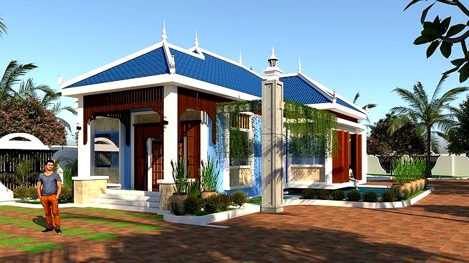 5 styles of Khmer Architecture khmer culture khmer house 3d model
