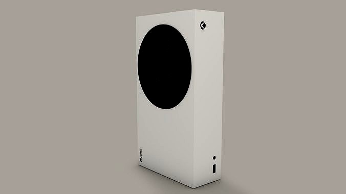 Xbox Series S Console 3d model