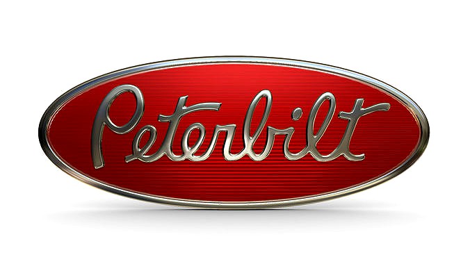 peterbilt logo 3d model