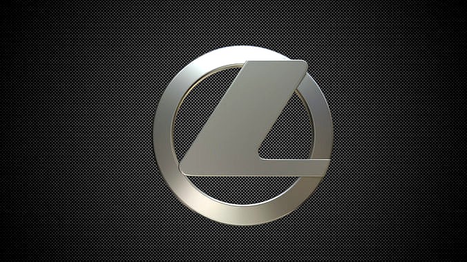 landini logo 3d model