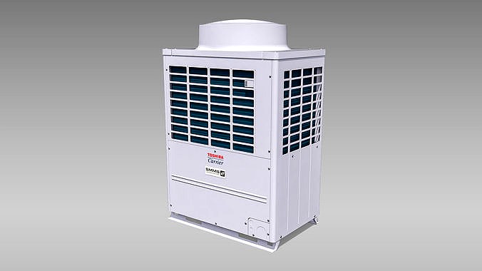 14hp Toshiba Carrier VRF Heat Recovery Outdoor Unit 3d model