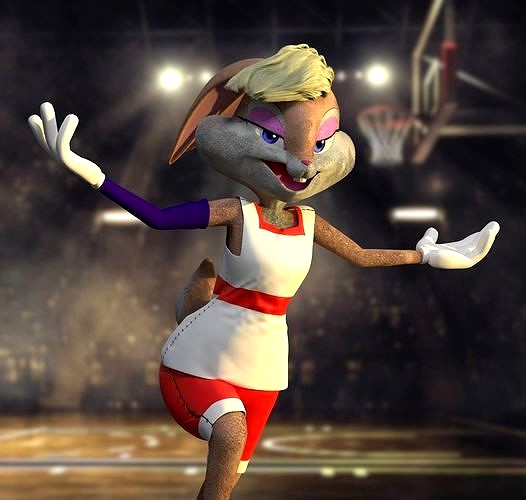 Lola Bunny Space Jam 3d model