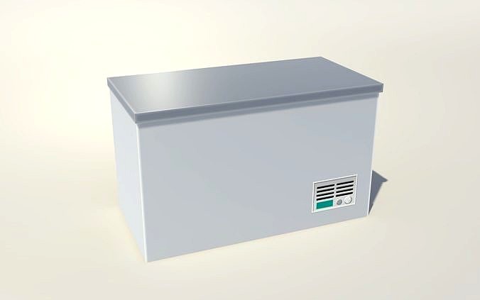 Chest Freezer 3d model
