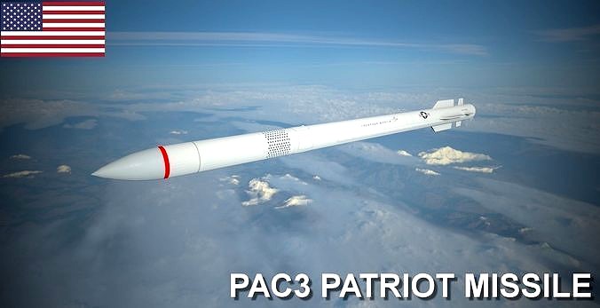 PAC 3 Missile 3d model