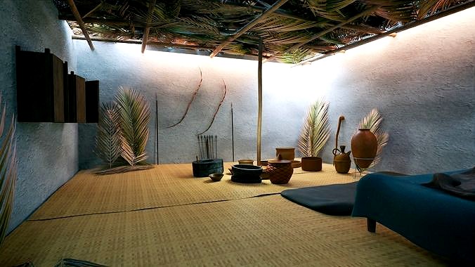 Prophet Muhammad House 3d model