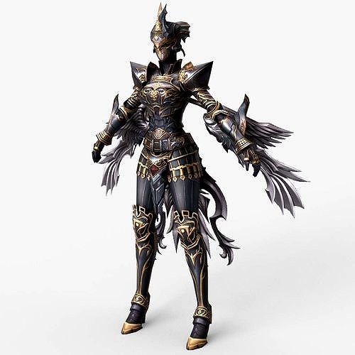 Divine Wizard from Lineage 2 3D Model