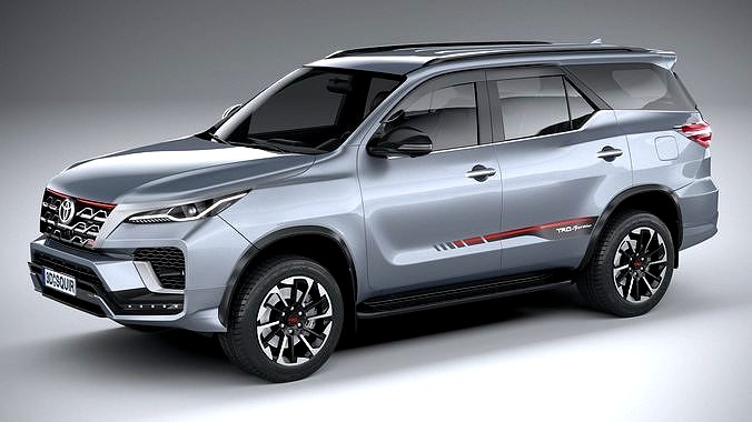 Toyota Fortuner TRD 2021 3d model