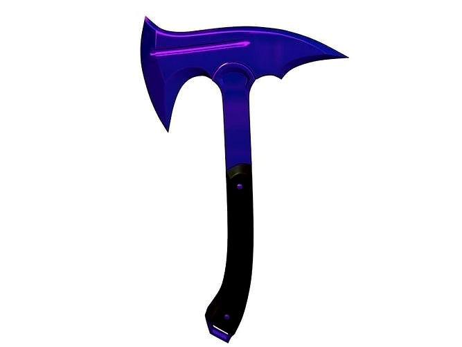 Valorant prisma axe 3d model