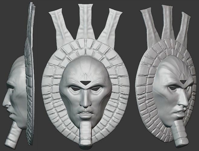 Dagoth Ur The Elder Scrolls Morrowind Mask | 3D model