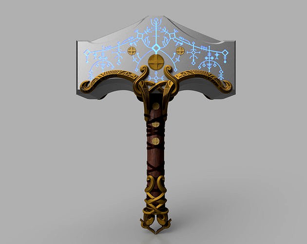 Mjolnir - God of War | 3D model