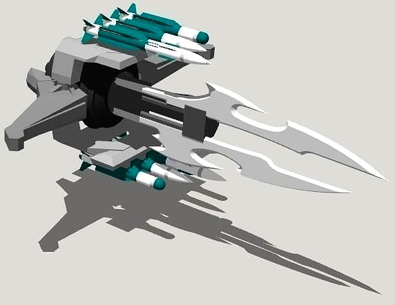 TRANSFORMERS Starscream ROTF Leader Class Upgrade espadas | 3D model