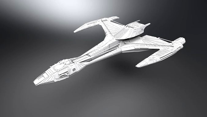 Klingon Raptor scale model | 3D