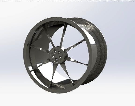 Car rim | 3D model