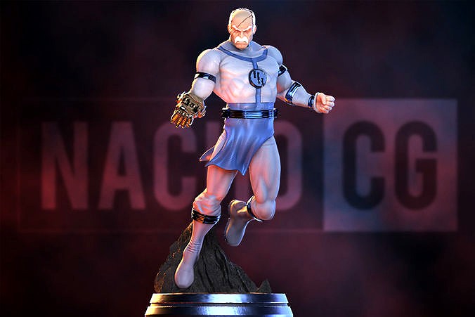 Fan Art Conquest from Invincible - Statue | 3D model