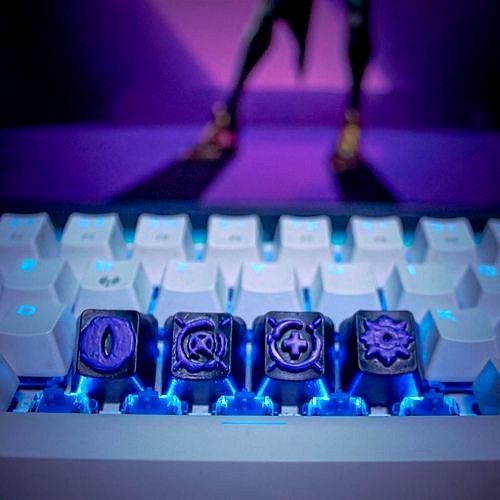 Reyna Valorant Keycaps Series | 3D model
