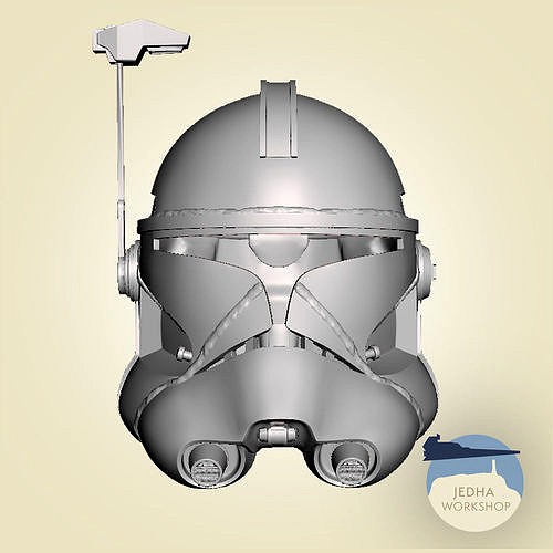 Star Wars Captain Rex Realistic Style Helmet 3D print Files | 3D model
