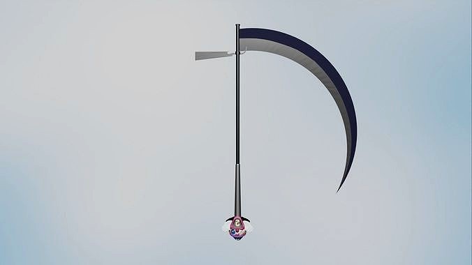 Hunter x Hunter - Kites scythe | 3D model