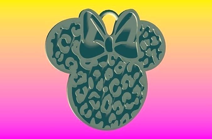 Minnie mouse animal print | 3D model