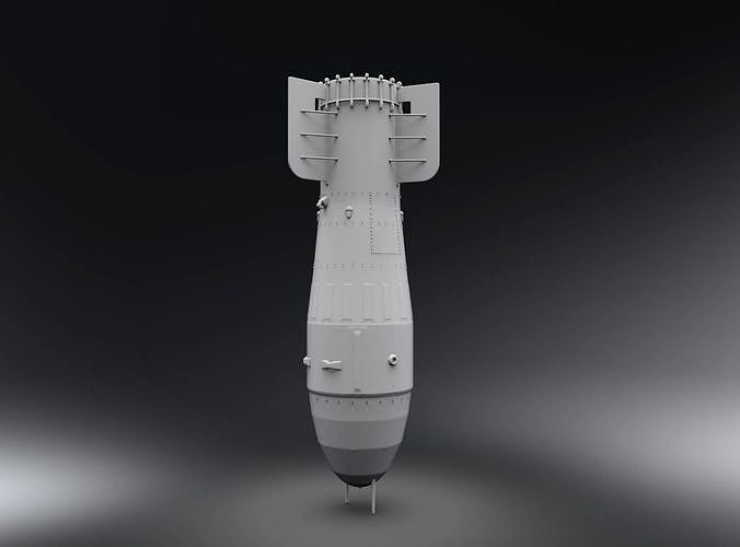 Tsar Bomba Scale model | 3D